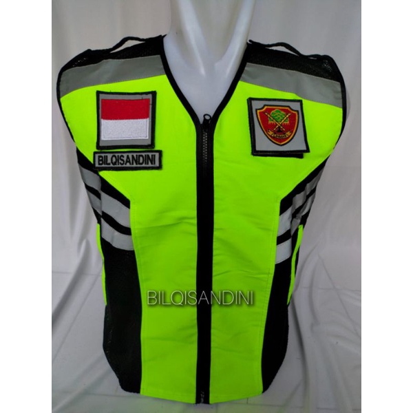 Jual rompi taslan waterproof linmas/rompi linmas jala taslan | Shopee ...