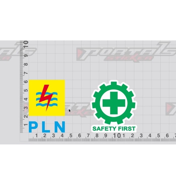 Jual PAKET STICKER K3 DAN STICKER PLN 6CM | Shopee Indonesia