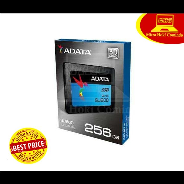 Jual SSD ADATA SU800 256GB SATA 2.5" ULTIMATE 3D NAND ORIGINAL | Shopee ...