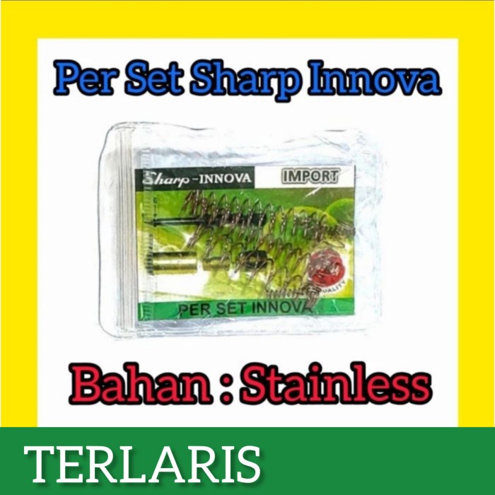 Jual NEW PRODUCT !!! per set sharp innova stanless / Perset sharp ...