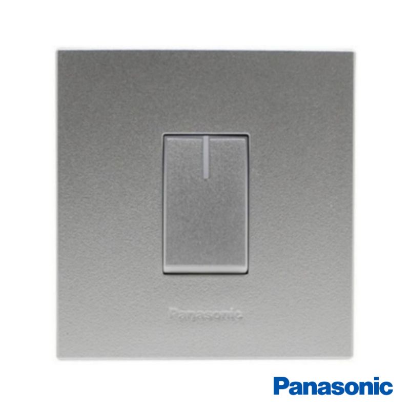 Jual Panasonic Saklar Single/Engkel 1 Gang WESJ78019MWS + WESJ5931MWS ...