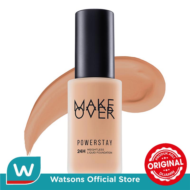 Jual MAKE OVER Powerstay Weightless Liquid Foundation 33 ml - C41 Cool ...