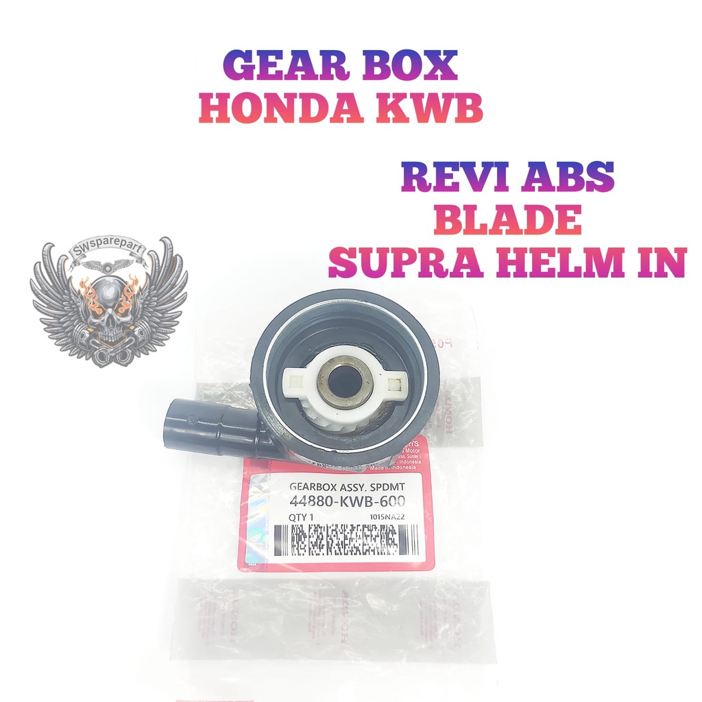 Jual GEAR BOX KILOMETER HONDA KWB REVO ABS BLADE SUPRA HELM IN GIGI ...