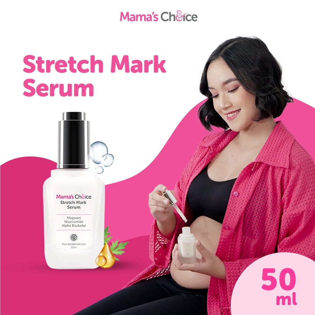 Jual Mama’s Choice Stretch Mark Serum Penghilang Stretch Mark Ibu Hamil ...