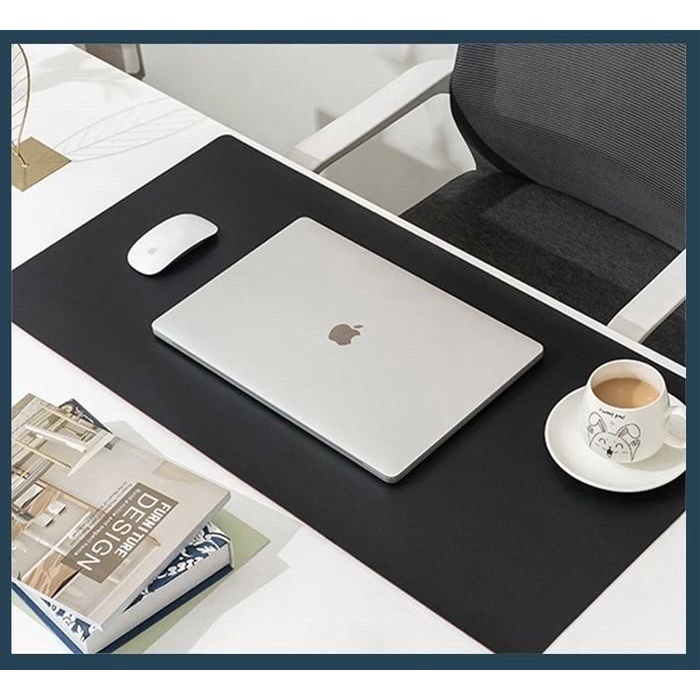 Jual Leather Desk Mat Pad Alas Laptop Meja Kerja Kulit Mouse Pad Besar ...