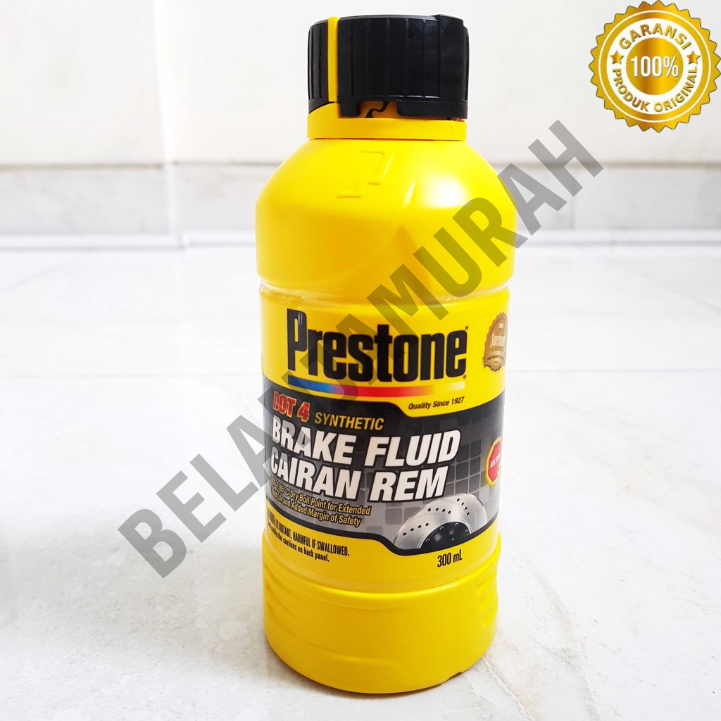 Jual Minyak Rem / Minyak Kopling / Brake Fluid DOT-4 Prestone Putih ...