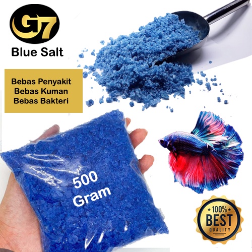 Jual Garam Ikan Cupang Garem Crystal Biru Blue Salt Aquarium Kolam ...