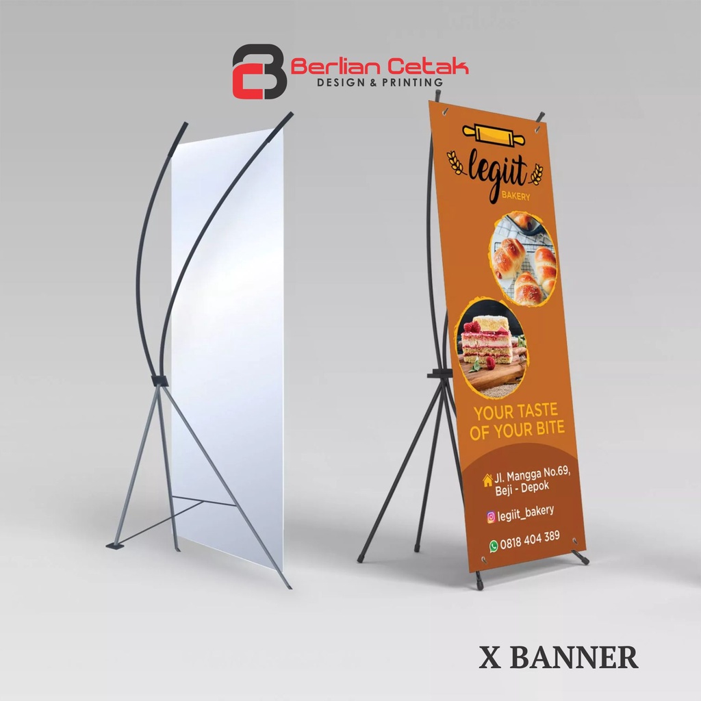 Jual CETAK X BANNER/Y BANNER/ROLL UP BEKASI | Shopee Indonesia