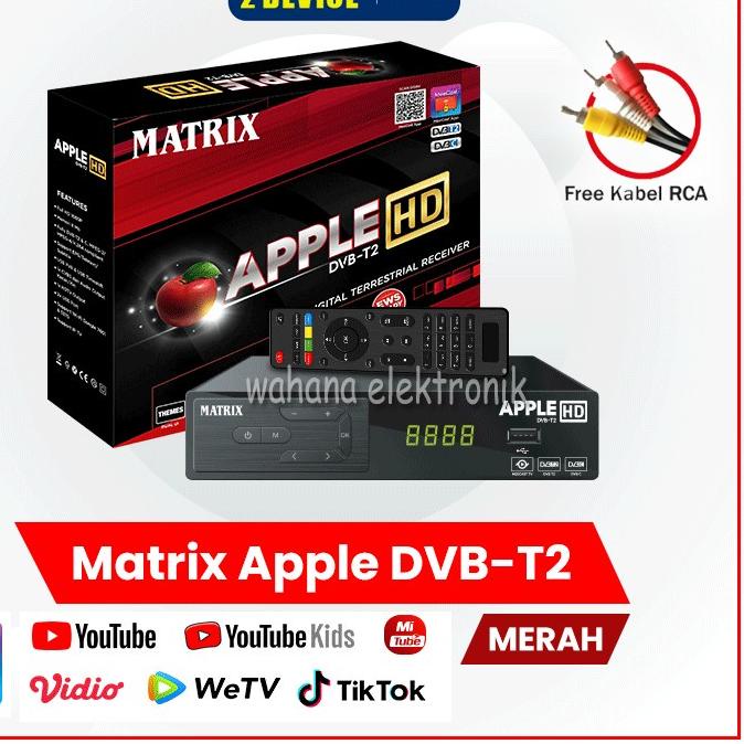 Jual STB SET TOP BOX DVBT2 STB MATRIX/LUBY/ADVAN/IOTO/INFICO/TANAKA ...
