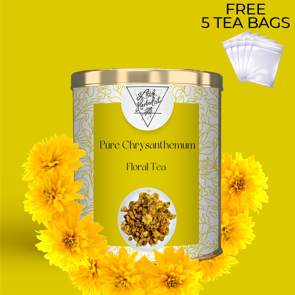 Jual Pure & Organic Chrysanthemum Tea - Teh Krisan organik - Floral Tea ...