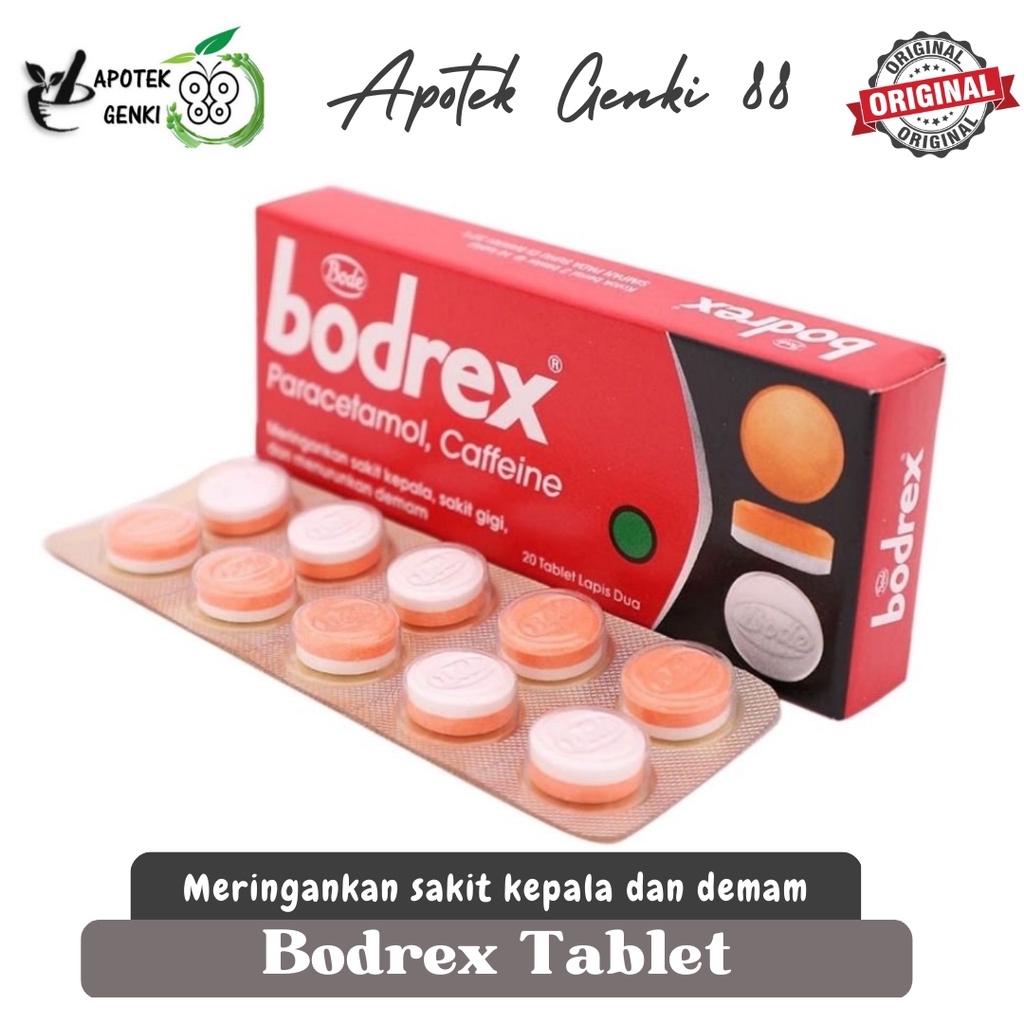 Jual Bodrex 1 Strip 10 Tablet | Shopee Indonesia