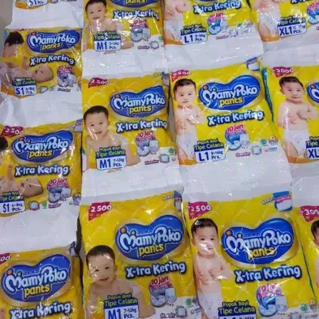 Jual Mamypoko popok celana Xtra kering renceng / renteng sachet mamy ...