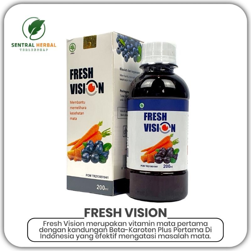 Jual Fresh Vision Suplemen Madu Untuk Mata Isi 200 Ml | Shopee Indonesia