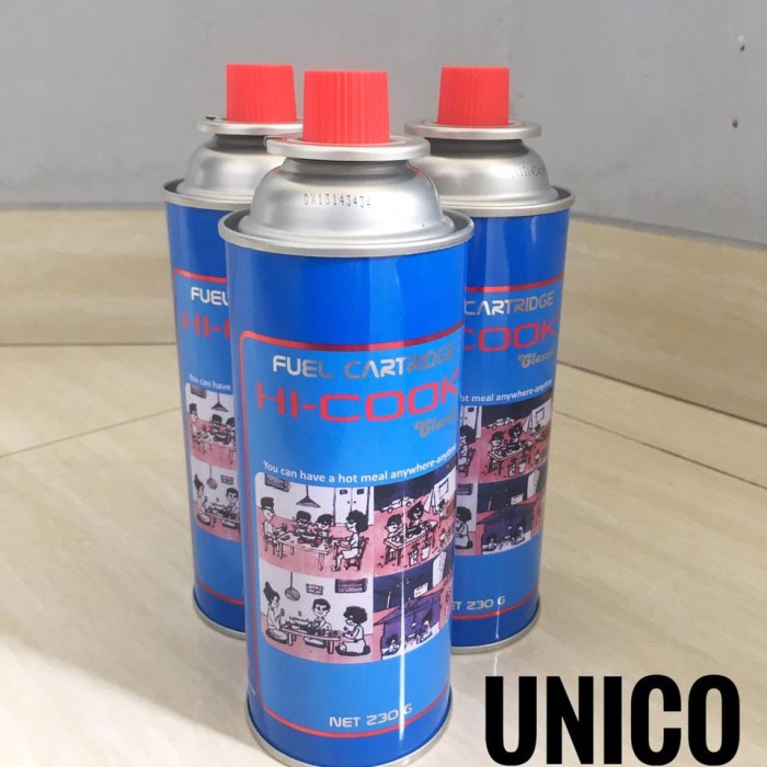 Jual [Dapur] Kaleng Gas Hi Cook Portable / Gas Mini Fogging / Gas ...