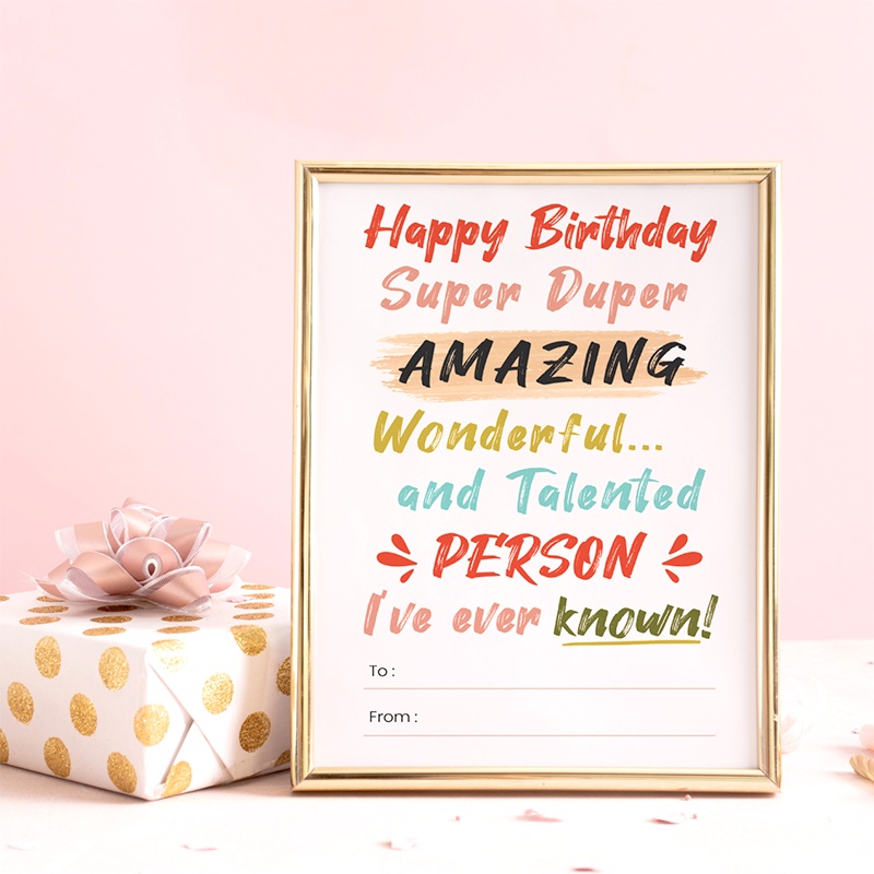 Jual KARTU ULANG TAHUN LUCU | BIRTHDAY CARD MURAH LUCU | GREETING CARD ...
