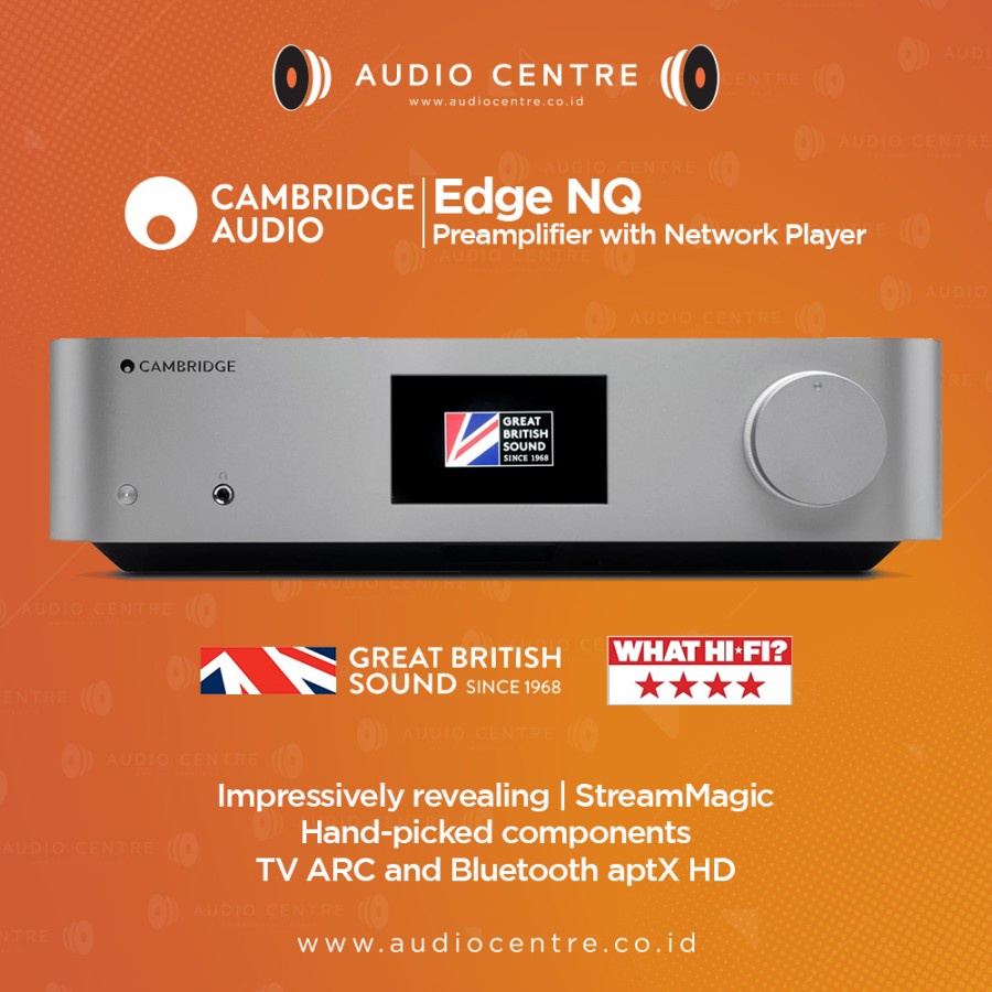 Jual Cambridge Audio EDGE NQ PREAMPLIFIER WITH NETWORK PLAYER | Shopee ...