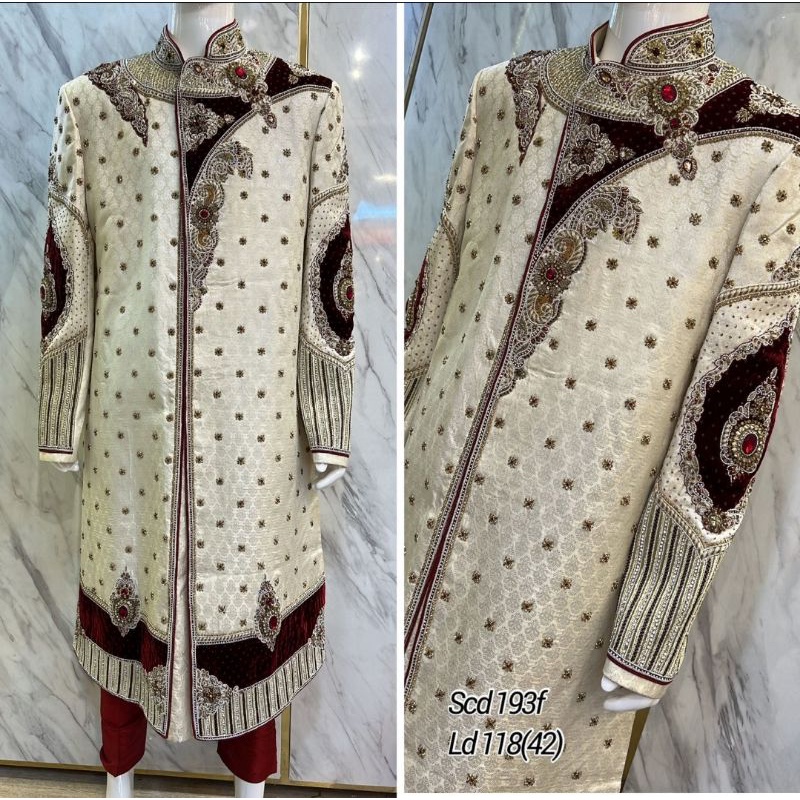 Jual sherwani baju india cowok premium mewah | Shopee Indonesia