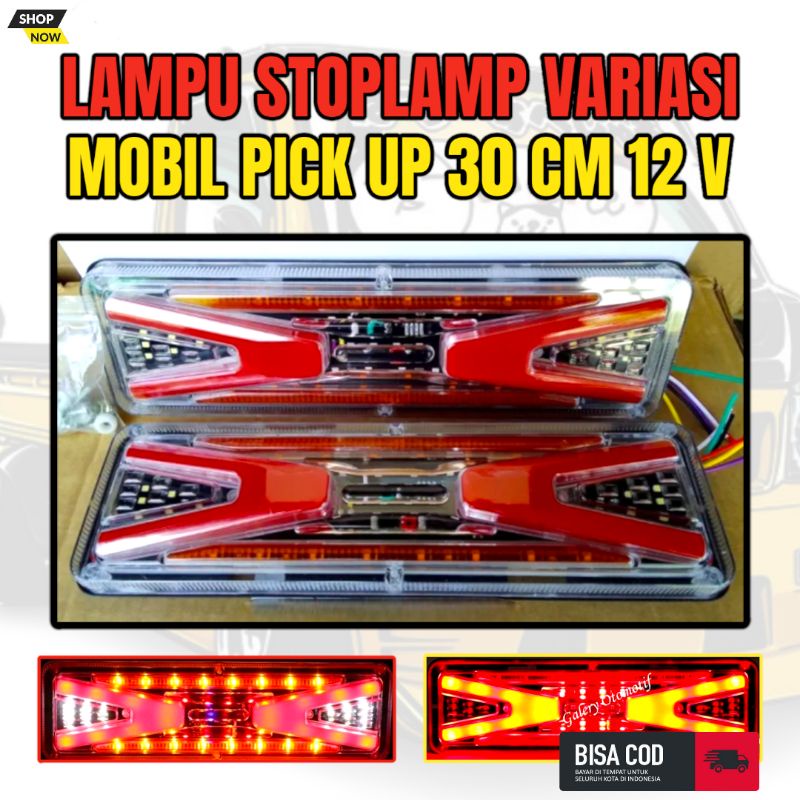 Jual Lampu Stoplamp Stop Lamp Variasi Led Rem Belakang Sein Running ...