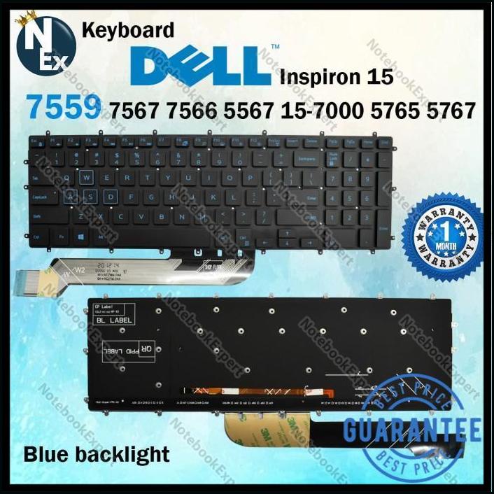 Jual Keyboard Laptop DELL Inspiron 15 7559 7567 7566 5567 ...