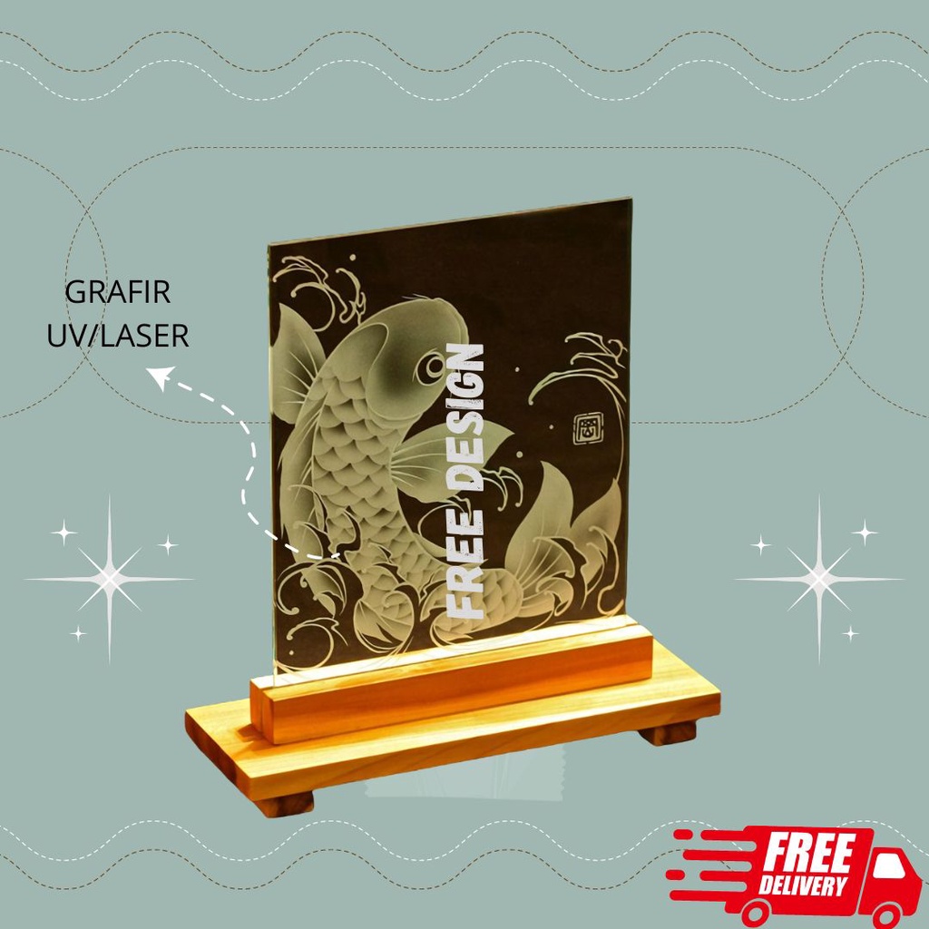 Jual Plakat Acrylic dengan Tampilan Mewah Plakat Acrylic dengan ...