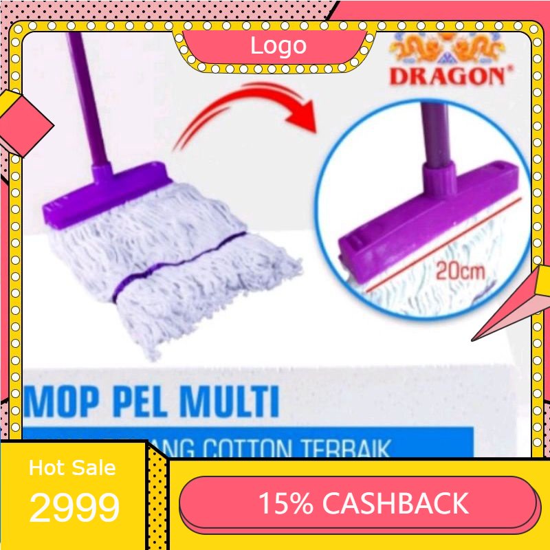 Jual PEL DRAGON JUMBO 20CM/ PELAN DRAGON BESAR/ SUPER MOP DRAGON ...