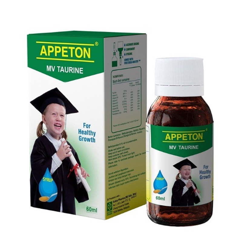 Jual Appeton Taurine Syrup 60ml EXP 10/23 | Shopee Indonesia