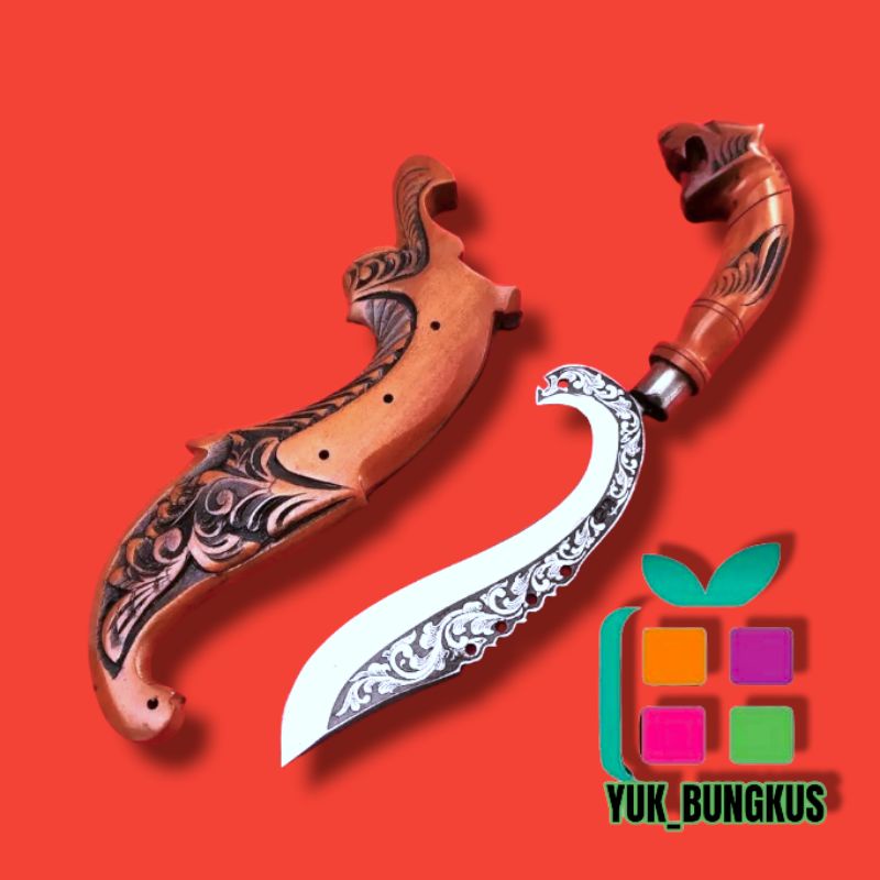 Jual KOLEKSI KUJANG UNIK ANTIK UKIR BATIK BHN BAJA | Shopee Indonesia