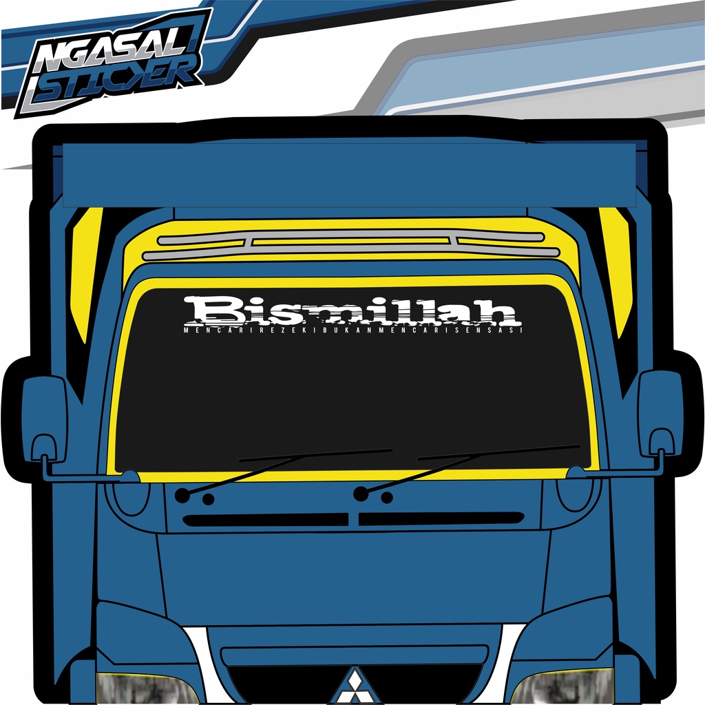 Jual Cutting sticker bismillah / sticker bismillah untuk kaca mobil ... Jual Cutting sticker bismillah / sticker bismillah untuk kaca mobil ...