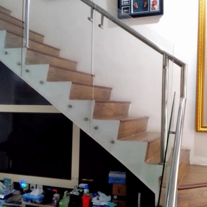 Jual ralling tangga kaca stainless | Shopee Indonesia