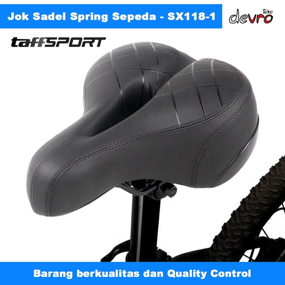 Jual Jok Sadel Sepeda Empuk Tebal - dgn Pegas Reflector - TaffSport ...