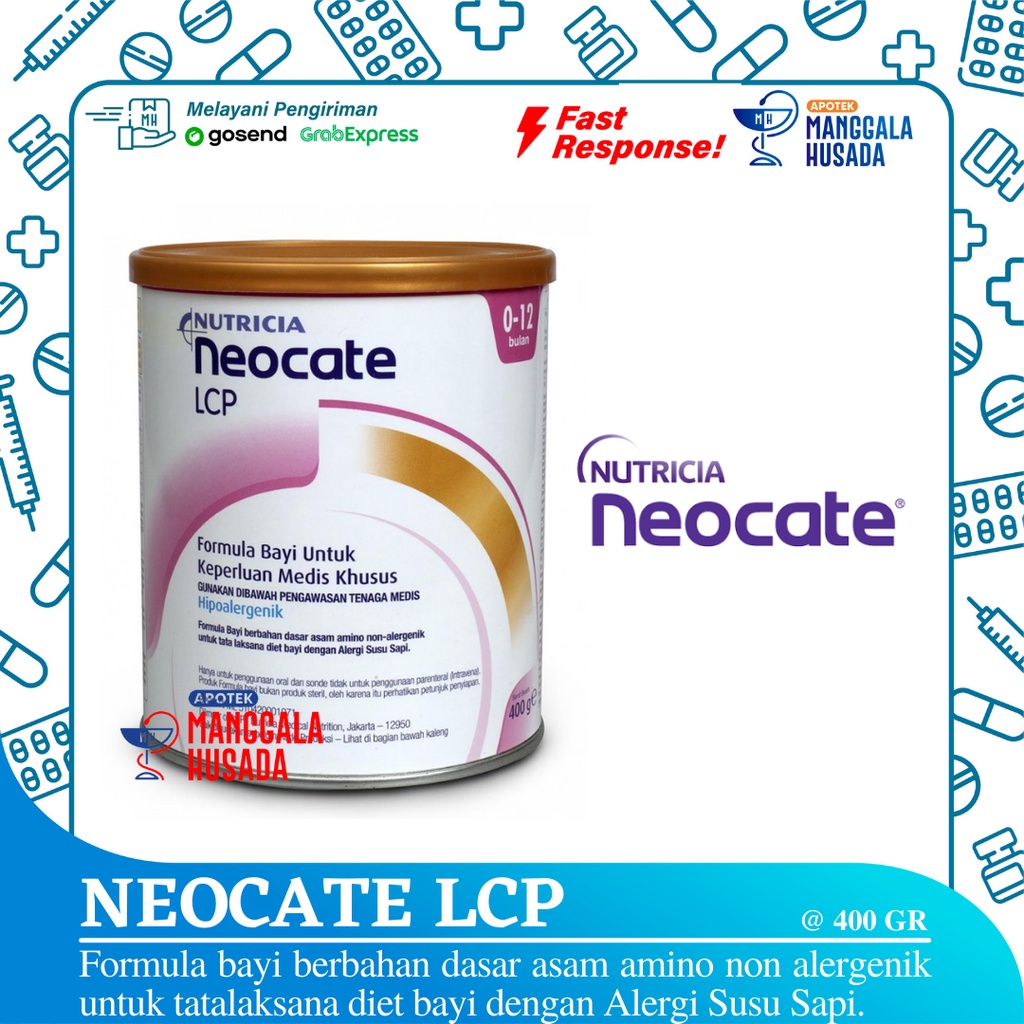 Jual NUTRICIA NEOCATE LCP USIA 0 - 12 BULAN @ 400 GR | Shopee Indonesia
