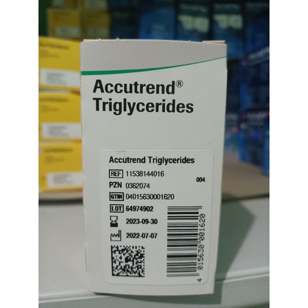 Jual STRIP ACCUTREND TG ISI 25 / ACCUTREND TRIGLISERIDE / TRIIGLISERIDA ...