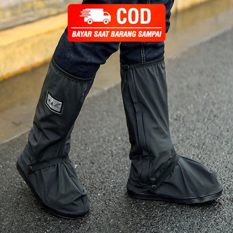 Jual Jas Hujan Sepatu Cover Sepatu Anti Air Hujan Transparan Pelindung ...