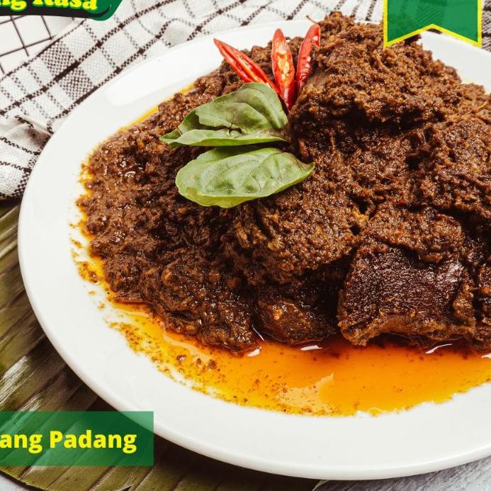 Jual Rendang Daging Sapi Padang 500 Gram | Rendang Padang | Daging ...