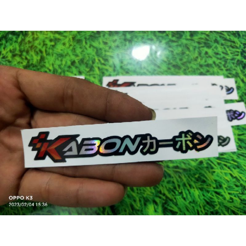Jual stiker karbon stiker cutting kabon motor | Shopee Indonesia