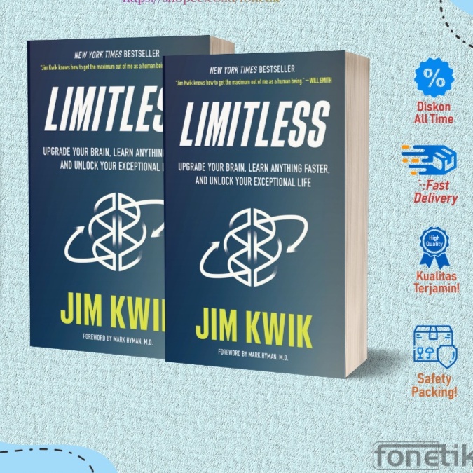Jual [New] Limitless: Upgrade Your Brain, Learn Anything Faster, and Unlock Your Exceptional ...