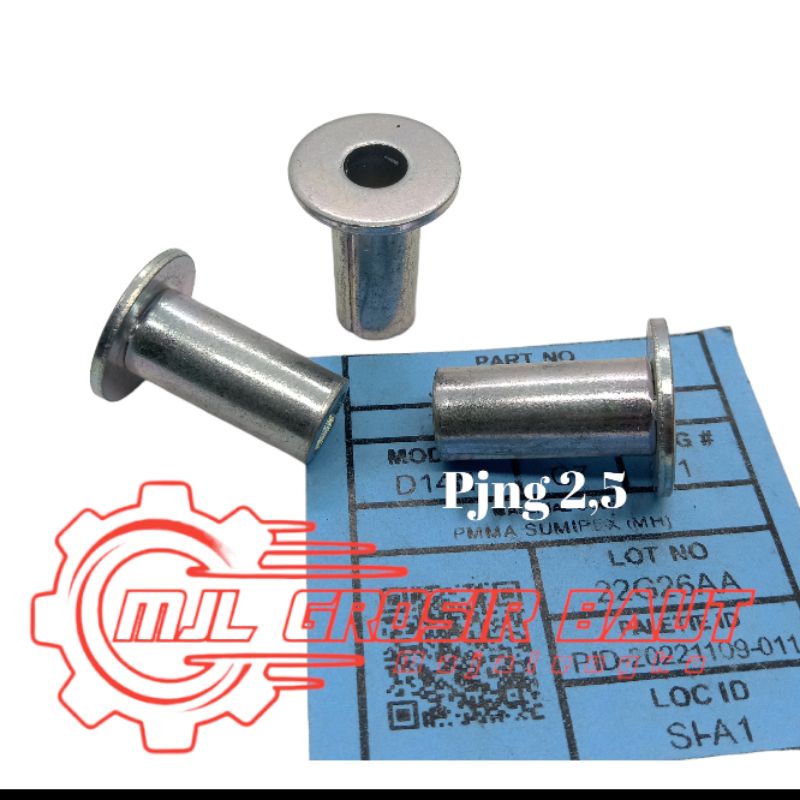 Jual RING BOS BOSH M6 BAUT 10 PANJANG 2,5 CM BOS BODY BAGASI | Shopee ...