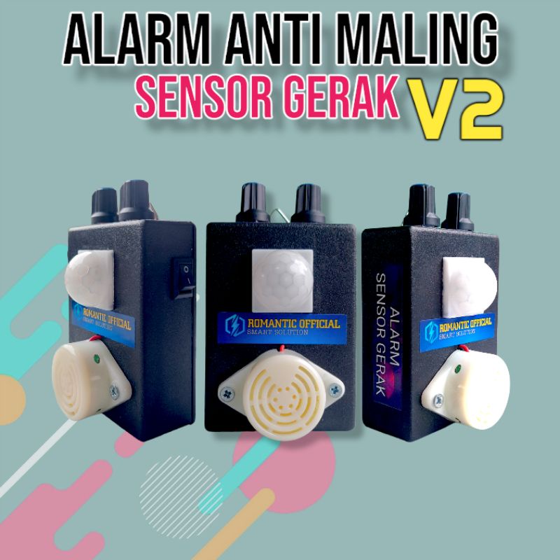 Jual ALARM ANTI MALING SENSOR GERAK VERSI 2 | Shopee Indonesia