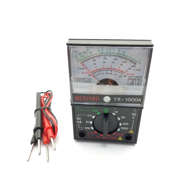 Jual Multitester Analog Mini Avo meter YX-1000 A MUXINDO | Shopee Indonesia