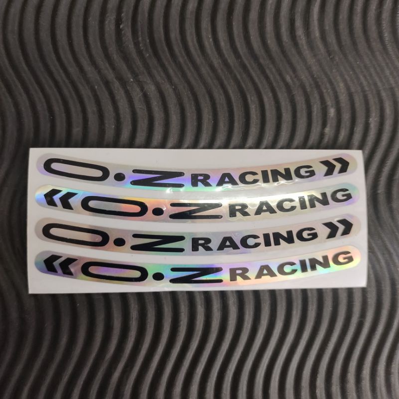 Jual stiker cuting pelek felk velek OZ RACING | Shopee Indonesia
