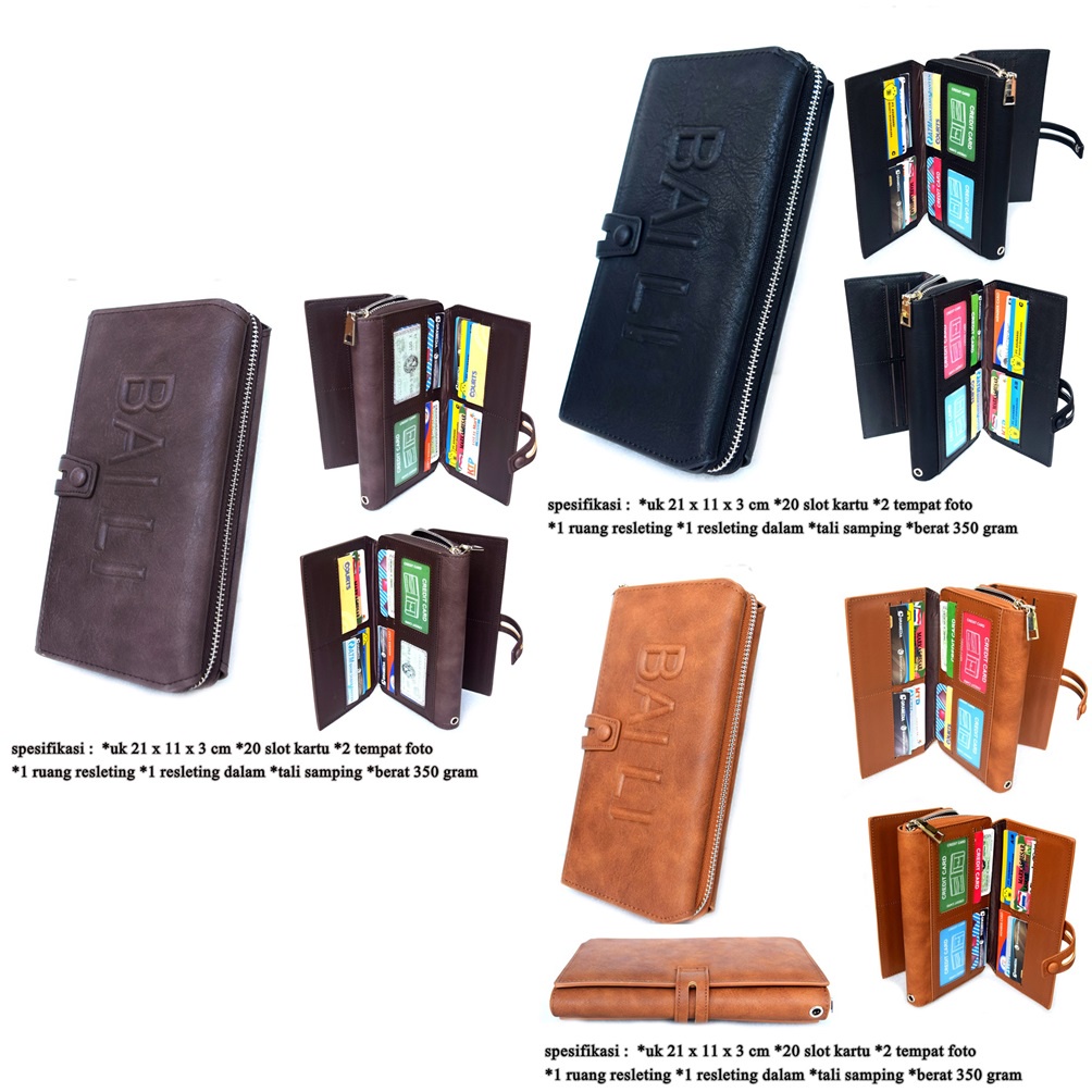 Jual Dompet branded Kulit Organaizer Great Big Size Tipe B | Shopee ...