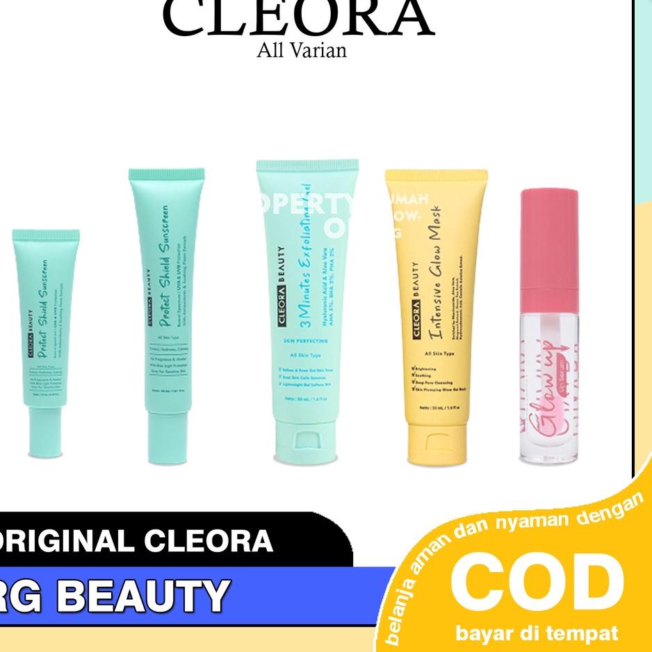 Jual ️ RG ️ CLEORA Beauty All Varian 3 Minutes Exfoliating Gel Jelly ...