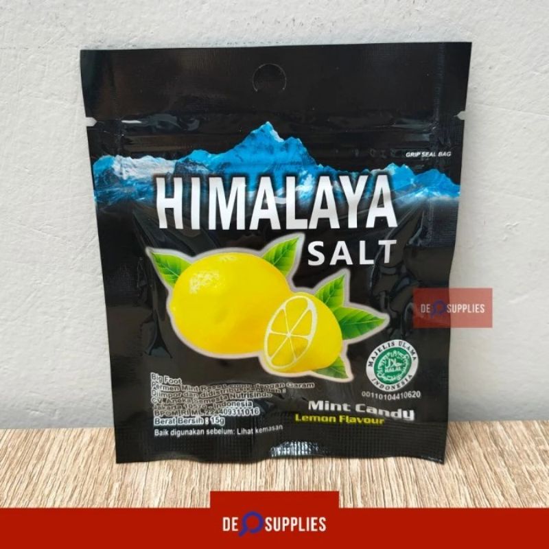 Jual Permen Mint Himalaya Salt Candy 15gr - Lemon Garam Himalayan Big ...