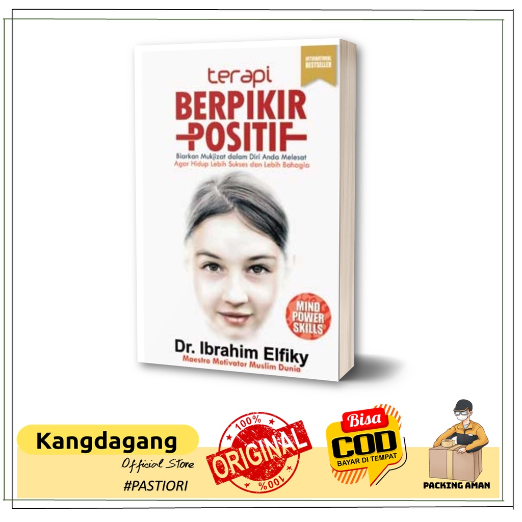 Jual Terapi Berpikir Positif - Dr. Ibrahim Elfiky (Free Buble Wrap) | Shopee Indonesia