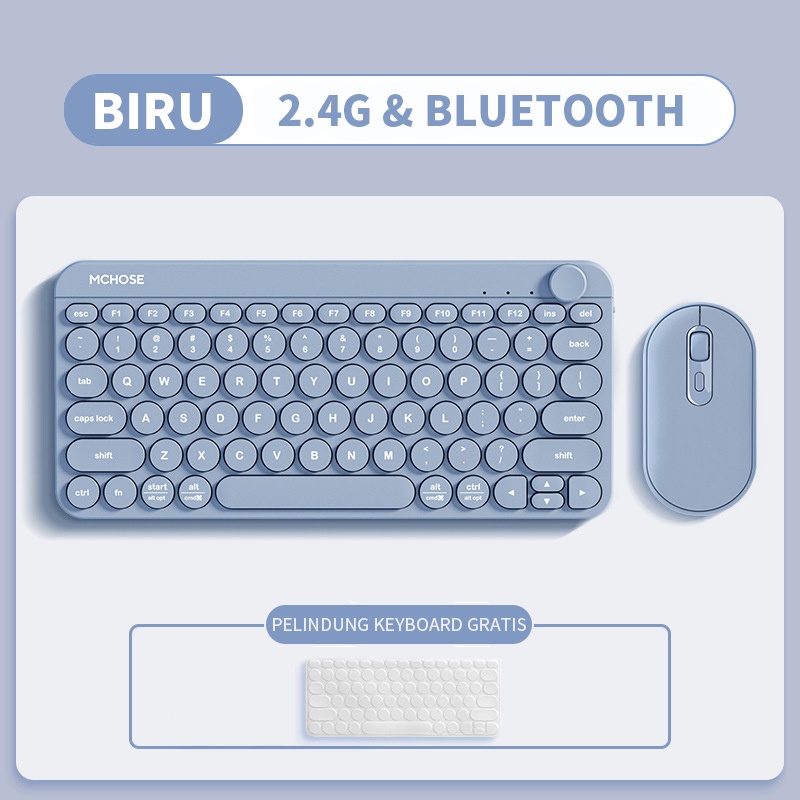 Jual Keyboard Bluetooth Wireless, Keyboard&Mouse 2in1, Diam dan enak ...