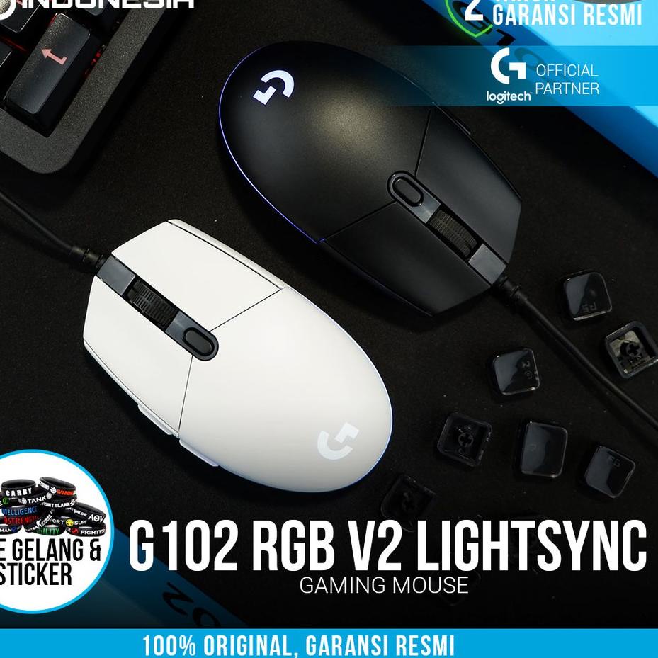 Jual Termurah Logitech G102 RGB v2 Lightsync - G102LS G203 RGB Gaming Mouse | Shopee Indonesia