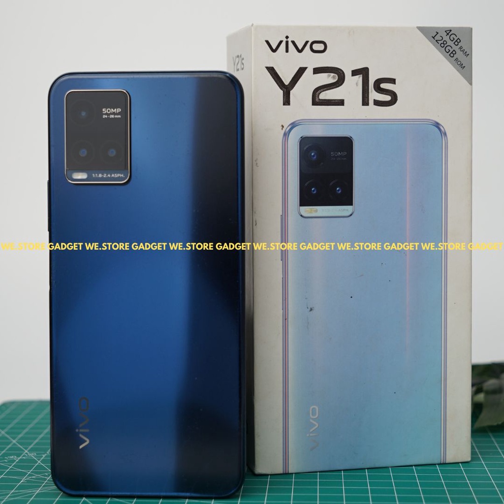 Jual VIVO Y21S 4/128gb SECOND FULLSET ORIGINAL | Shopee Indonesia