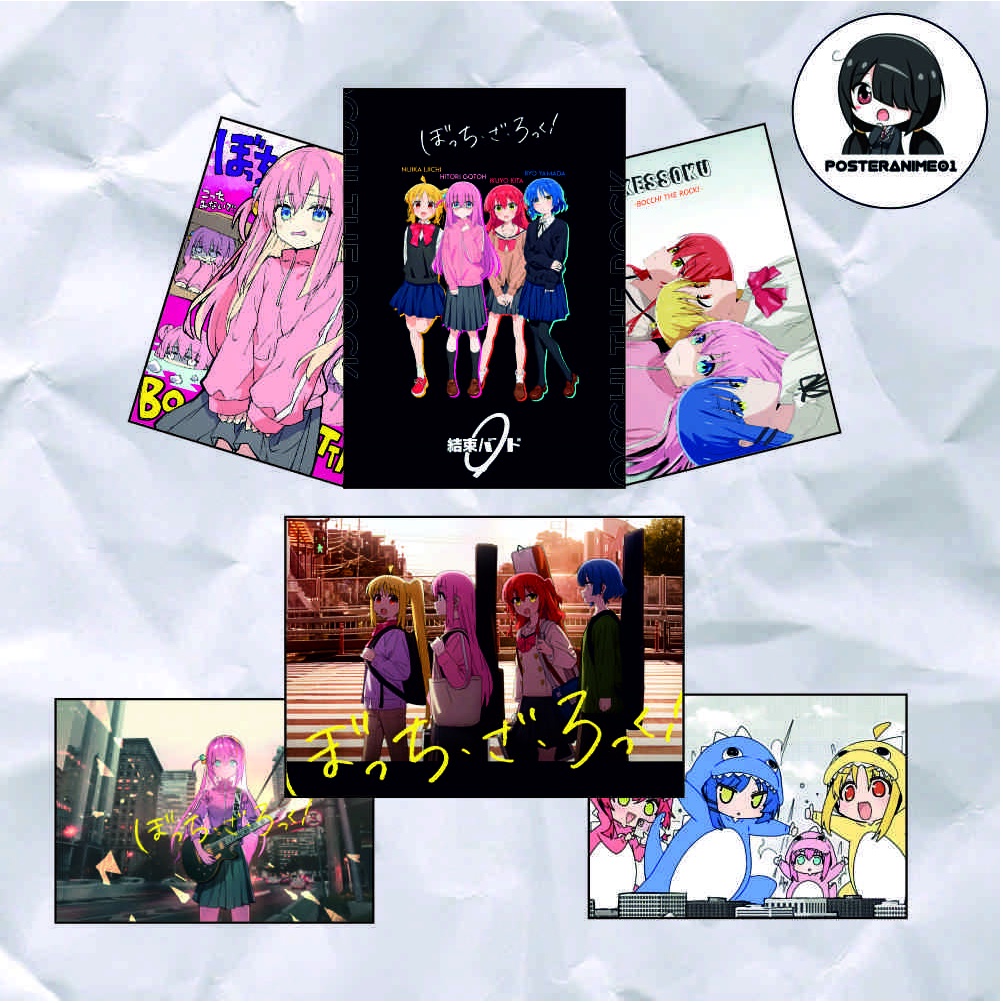 Jual Poster Anime Bocchi the Rock! | Poster Aesthetic Bocchi the Rock ...