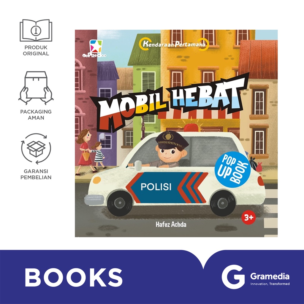 Jual Opredo Pop Up book Seri Kendaraan Pertamaku Mobil Hebat | Shopee ...