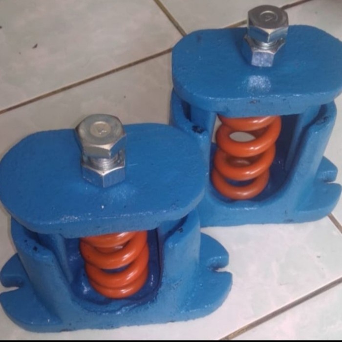 Jual Ready Spring mounting genset/chiler 1per, beban max 750kg | Shopee ...